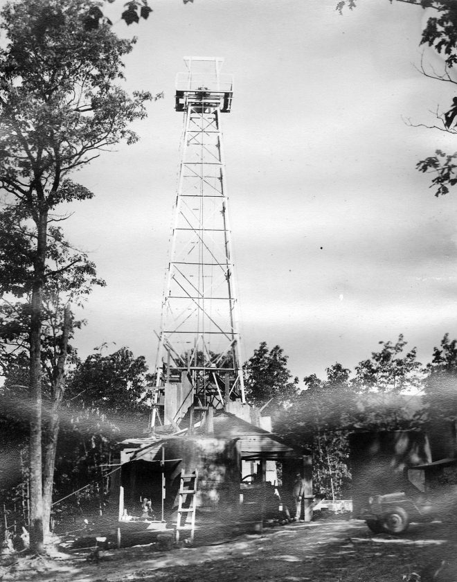 Old Photo Album: The drilling rig | News, Sports, Jobs - The Express